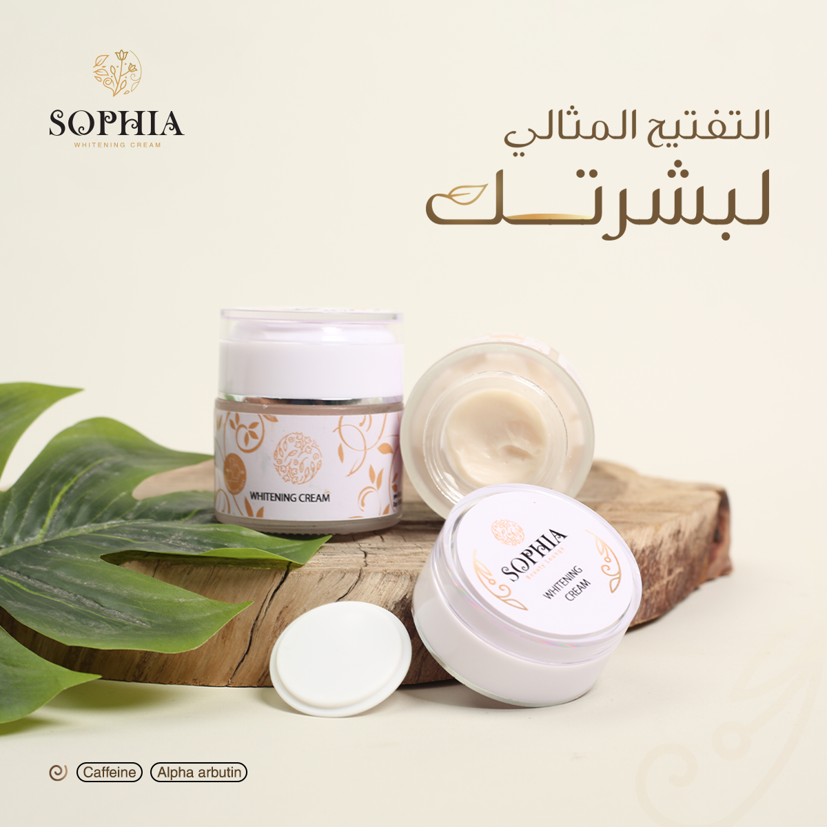 Sophia Cosmetics - Premium Whitening Cream for Sensitive Areas